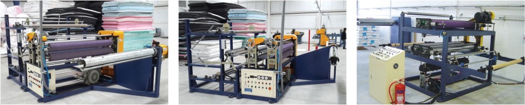 PE Foam Sheet Doubling / Bonding Machine - PACIFIC INDUSTRY